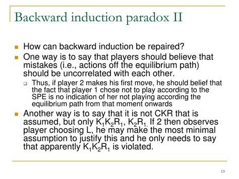 Image result for Backward Induction Example