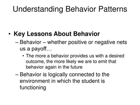 Image result for Patterns of Behavior Examples