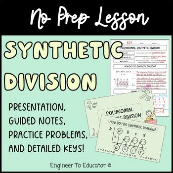 Image result for Polynomial Synthetic Division Examples