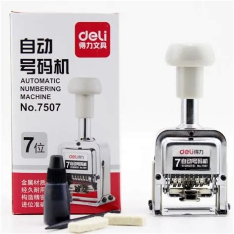 Image result for 7 Digit Numbering Machine