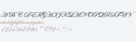 Image result for Example of Edwardian Script