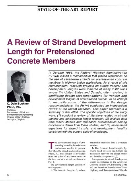 Image result for Strand Development Length