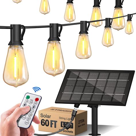 Image result for Solar Powered String Lights Amazon