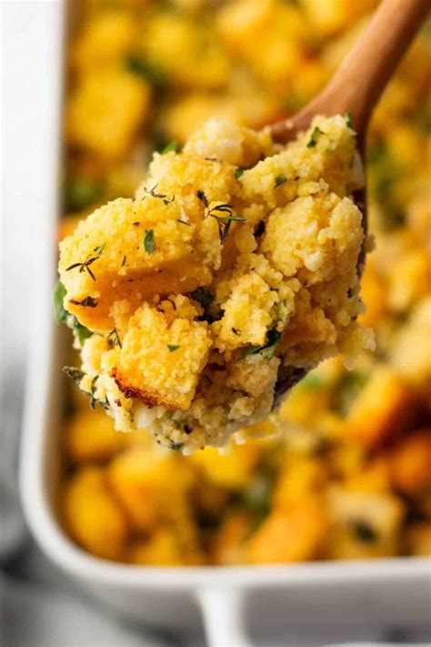 Image result for Cornbread Stuffing Cooked