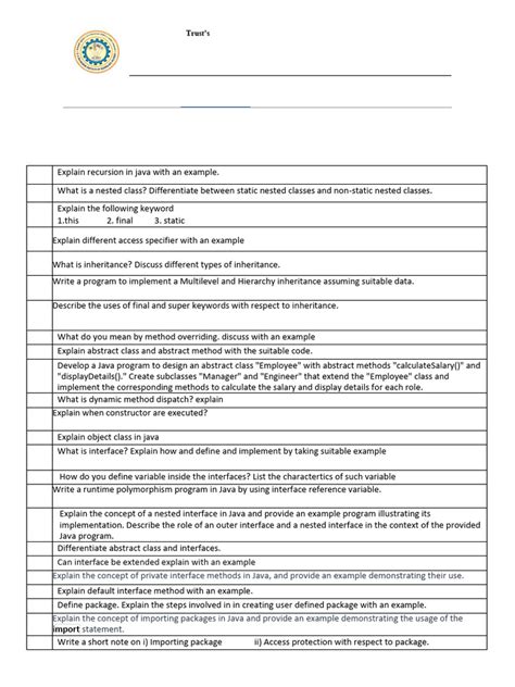 Image result for Java Question Bank