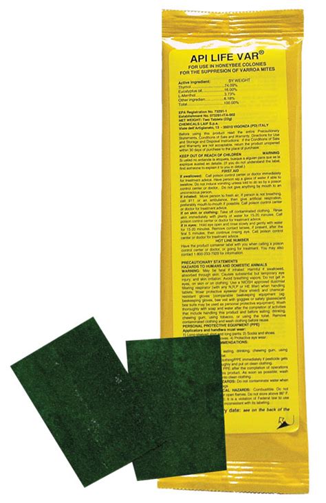 Image result for API Life Var Application Instructions