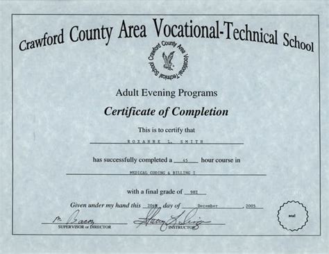 Image result for Medical Coding Course Completion Certificate