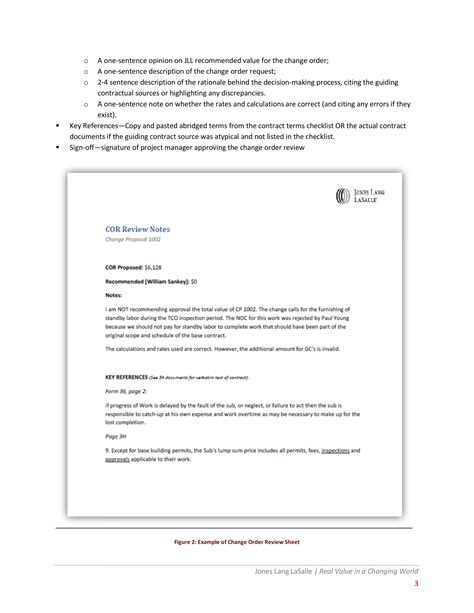 Image result for Change Order Review Process