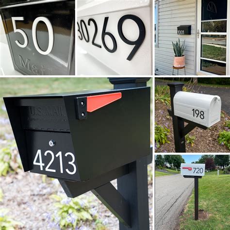 Image result for 1 Inch Mailbox Numbers