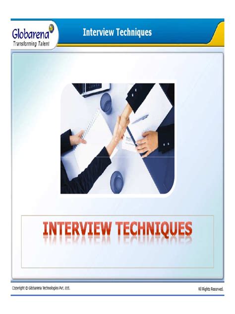 Interview Techniques | PDF | Cognitive Science | Behavior Modification