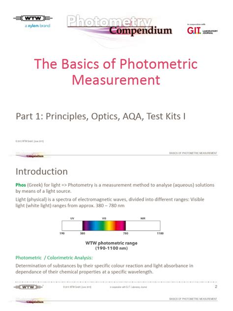 Image result for Photometry Basics