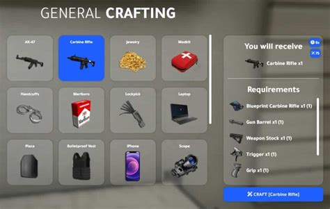 Image result for Fivem Gun Crafting Script