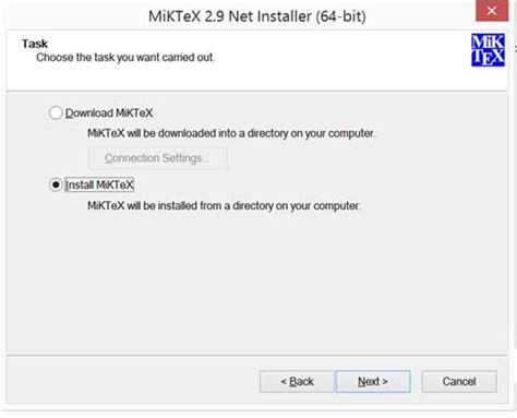 Image result for MiKTeX Setup