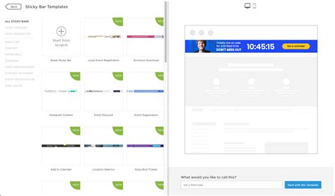 Image result for Sticky Bar Example