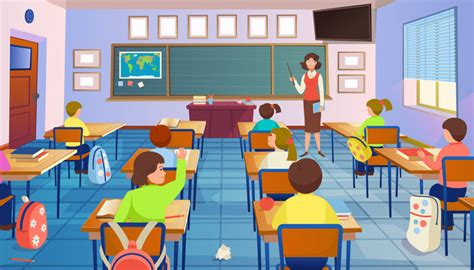 Image result for Classroom Animation