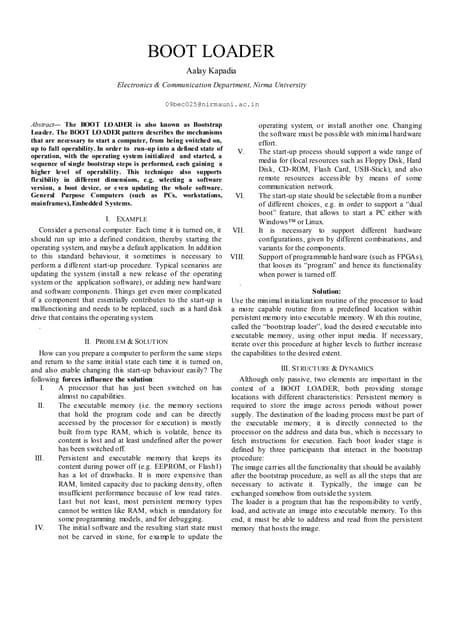 Image result for How to Write Bootloader