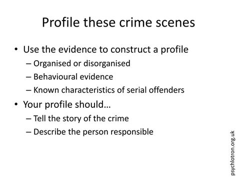 Image result for FBI Method of Profiling