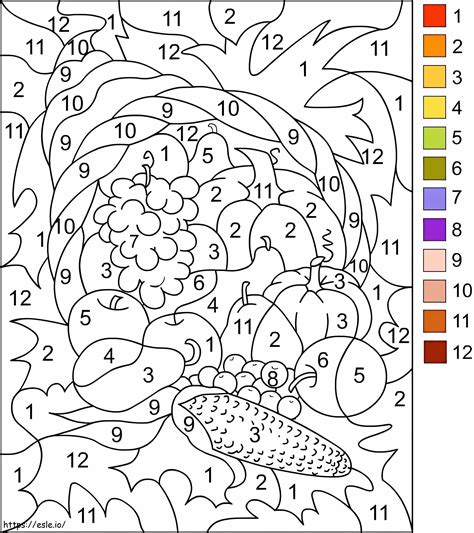 Turkey Color By Number - Auto News