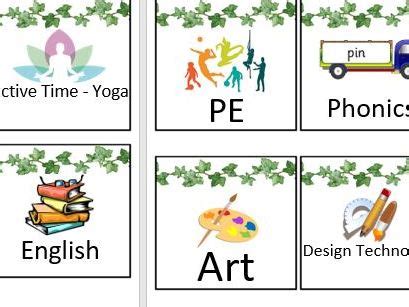 Image result for Model How to Use Visual Timetable