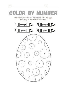 Image result for Easter Addition Color by Number
