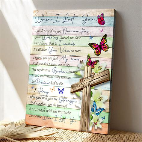 Scripture Wall Decor - Christian Canvas Art - Bible Verse Canvas - Whe ...