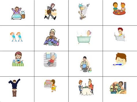 Image result for Daily Routine Using Items