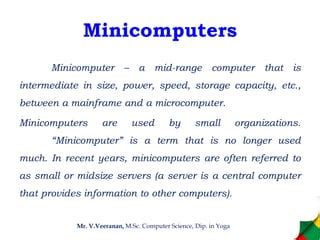 Image result for Classification of Computer On Basis of Size