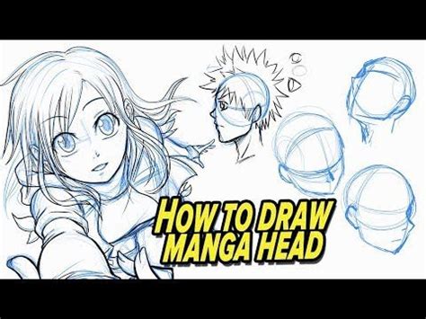 Image result for Draw Manga Head Tutorial