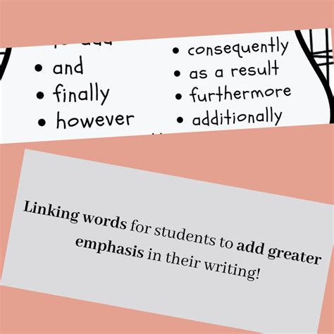 Image result for Writing Connection Words