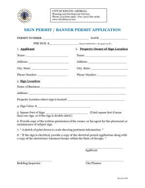 Image result for Apply Permit Sign