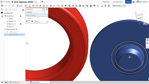 Image result for Onshape Tutorials Fidget Spinner