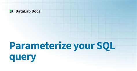 Image result for Python Parameterized SQL Query