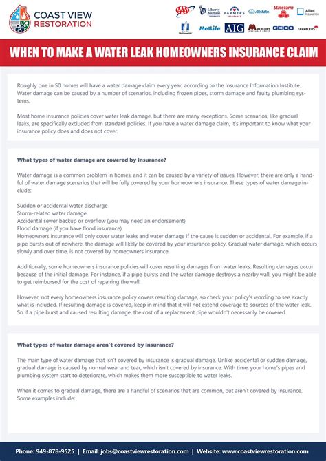 Image result for Intact Insurance Water Damage Coverage