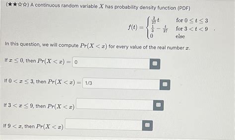 Image result for Questions On Continuous Random Variable