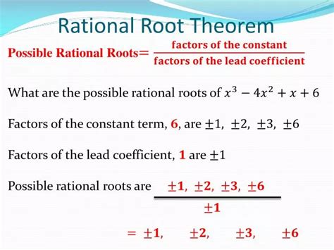 Image result for Rational Root Theorem
