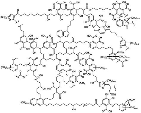 Image result for Humic Acid Structure