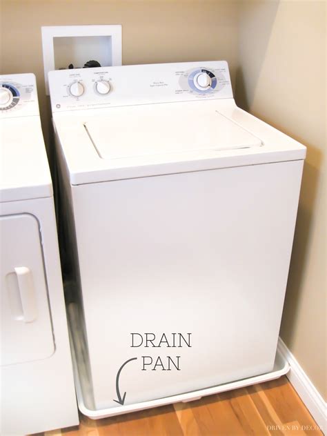 Image result for Pan Under Washing Machine