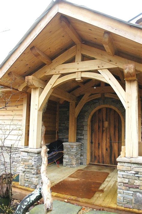 Image result for Timber Frame Front Porch Designs