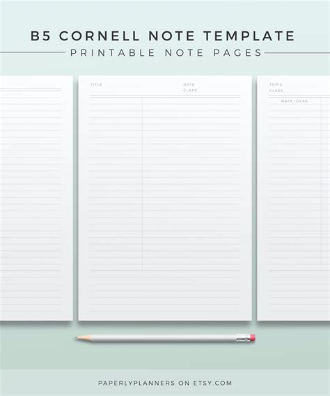 Image result for B5 Note