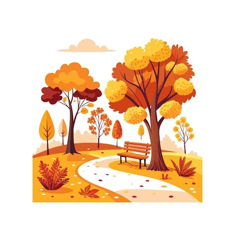 Beautiful landscape scenery vector illustration concepts | Premium Vector
