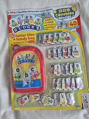 Alphablocks Cbeebies phonics letter and sounds Home Schooling | eBay UK