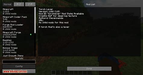 Image result for Torch Lever Mod Minecraft
