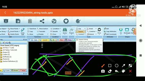 Image result for How to Make String Triangle in Datamine