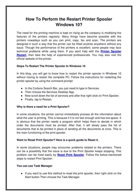 Image result for Spooler Printer Restart Window