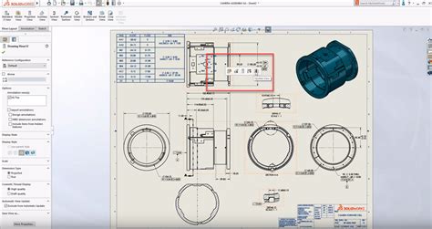 Image result for SolidWorks Engineering Drawing