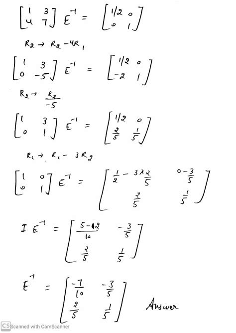 Image result for Finding the Inverse of a 2X2 Matrix Using Rref