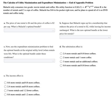 Image result for Utility Maximization Problem Calculus