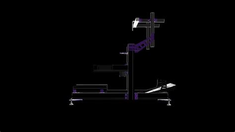 Sim Racing Cockpit Plans STEP/DXF Files With Parts List Fanatec ...