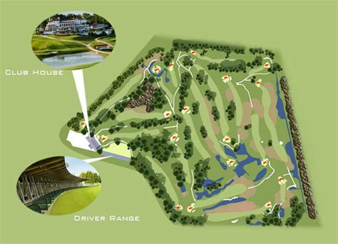 Image result for Golf Course Layout