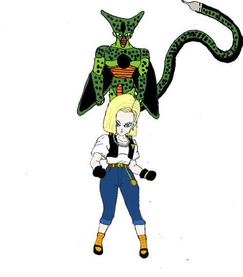Image result for Cell Absorbs Android 18